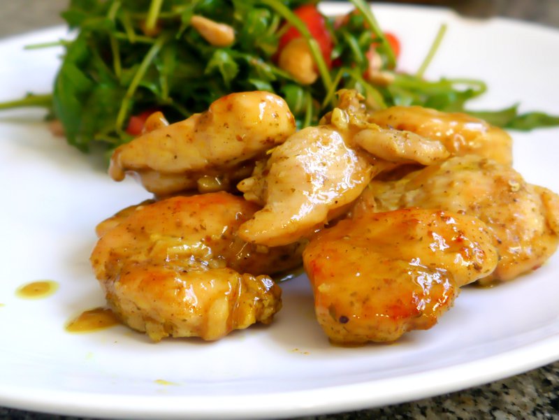 PECHUGA DE POLLO AL CURRY. - Pedroches Gastronomía