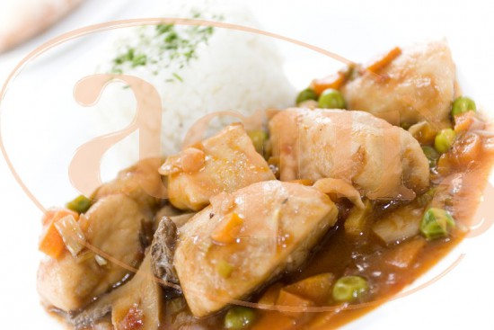 POLLO EN SALSA ESPAÑOLA - Pedroches Gastronomía